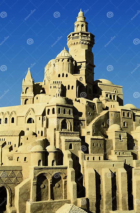 Sand castle stock photo. Image of middle, babylon, fortress - 2762180