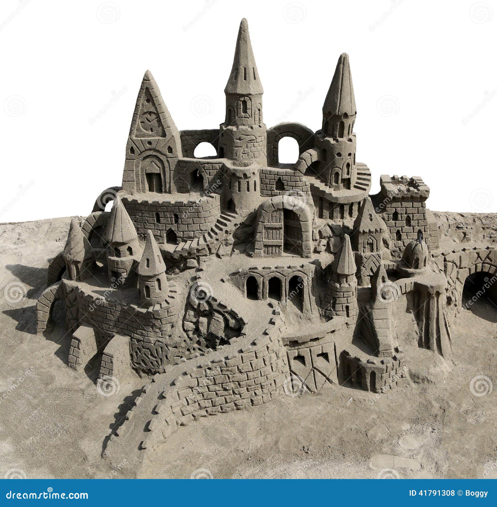 Sand castle stock photo. Image of castle, design, sandcastle - 41791308