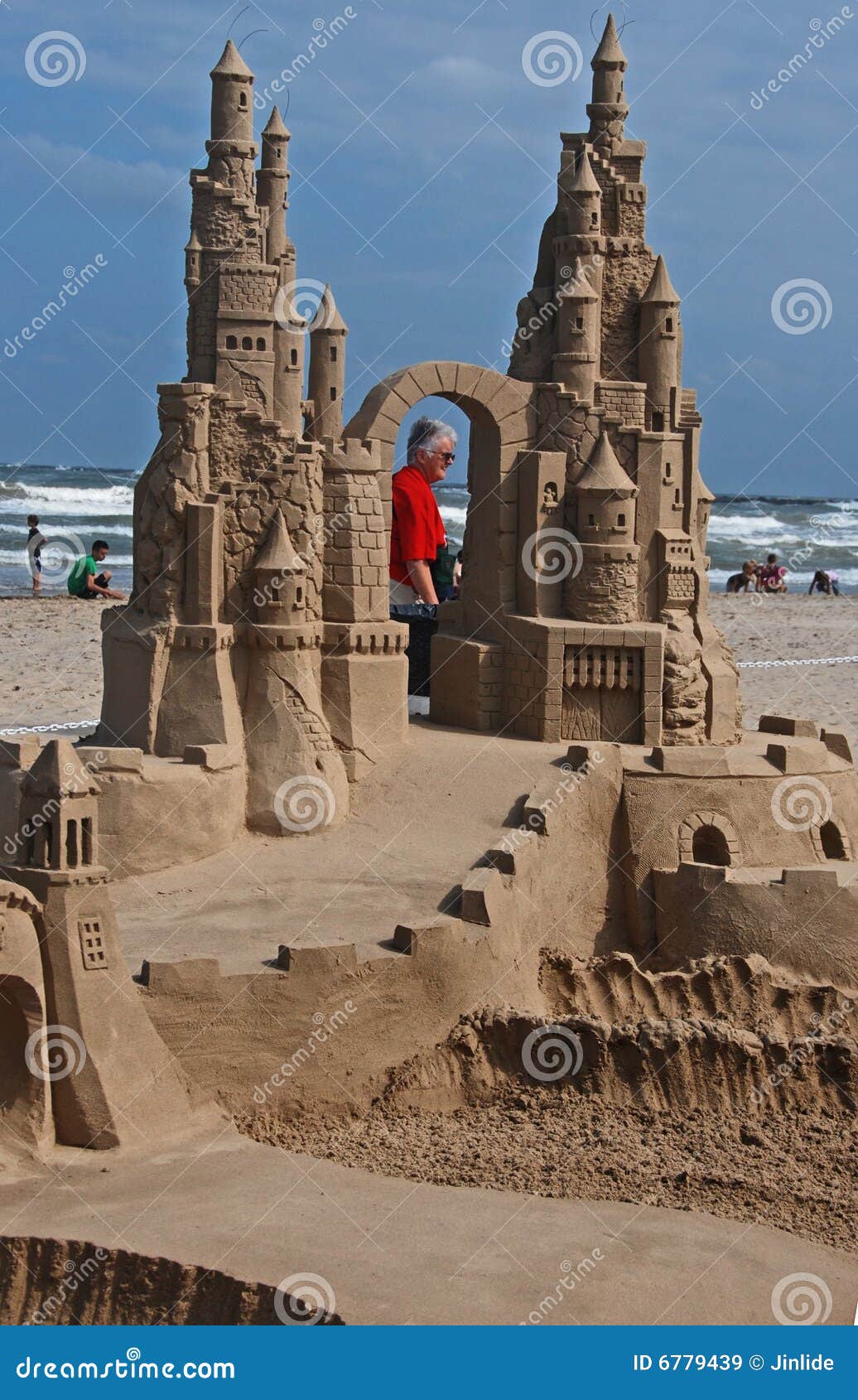 Sand Castle Day on South Padre Island II Editorial Stock Image - Image ...