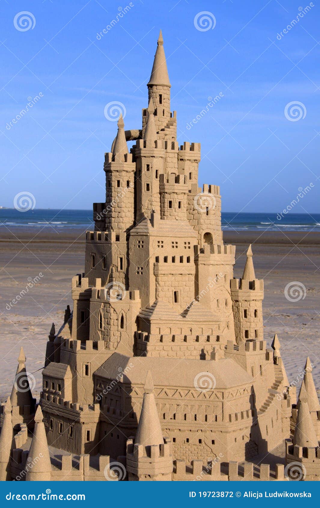 Sand Castle in Jersey editorial photography. Image of castle - 19723872
