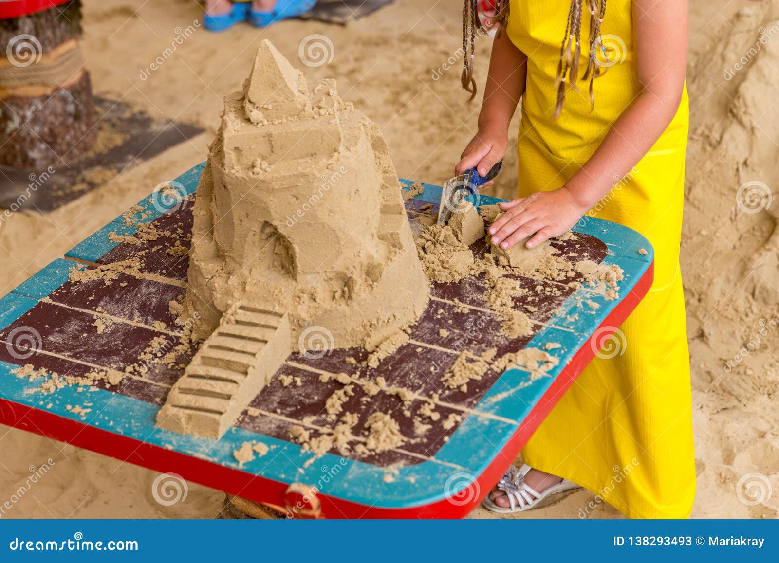Sand Castle Lesson Beach Stock Photos - Free & Royalty-Free Stock ...