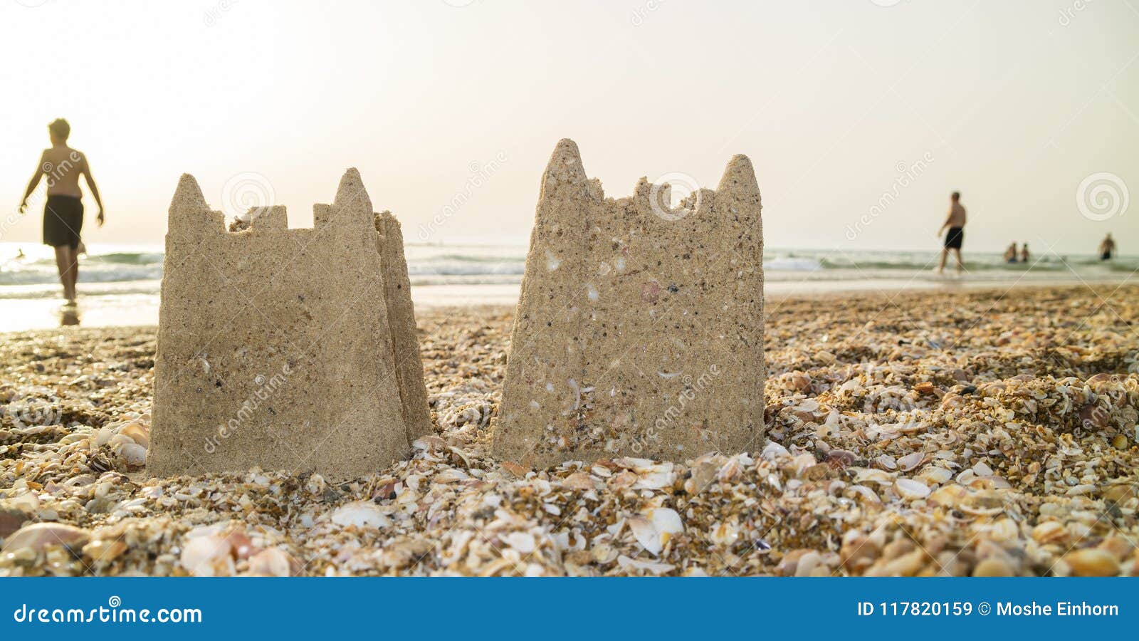 Castles in the Sand stock image. Image of leisure, beige - 117820159