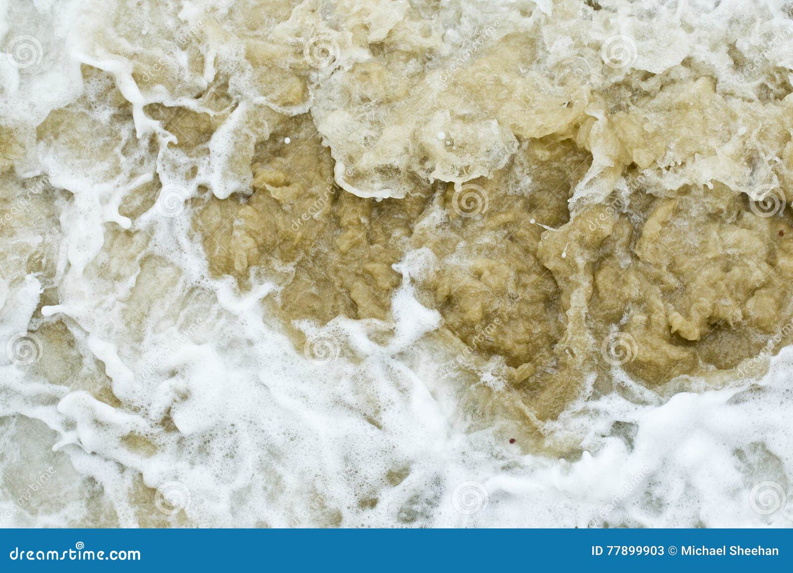 Sand churned by rough seas stock image. Image of sandy - 77899903