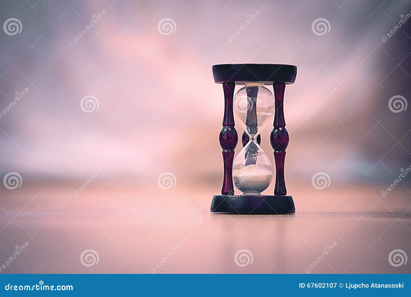 Sand clock stock image. Image of pased, sand, clock, bokeh - 67602107