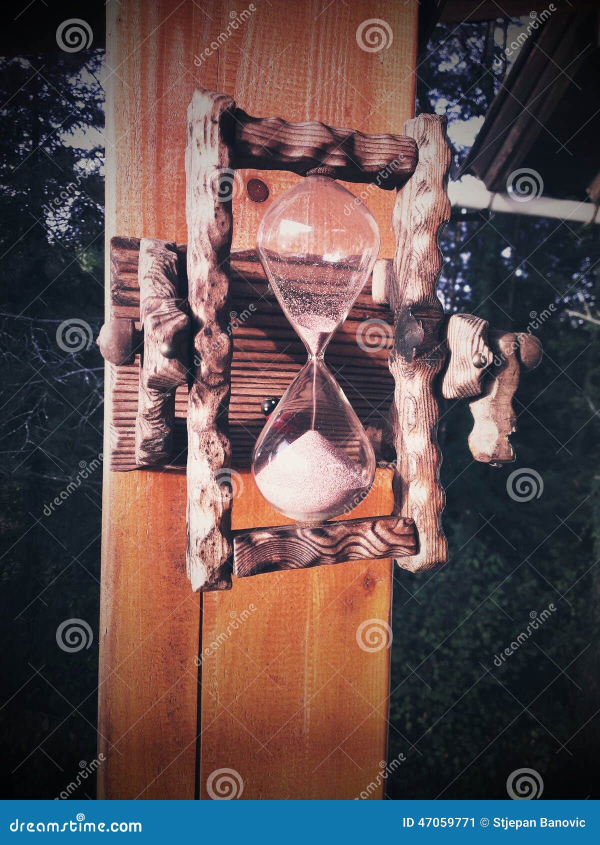 Sand clock stock image. Image of measurement, measure - 47059771