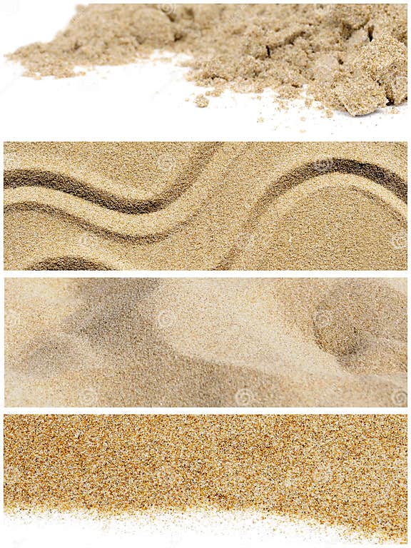 Sand collage stock photo. Image of collage, resting, isolated - 19839742