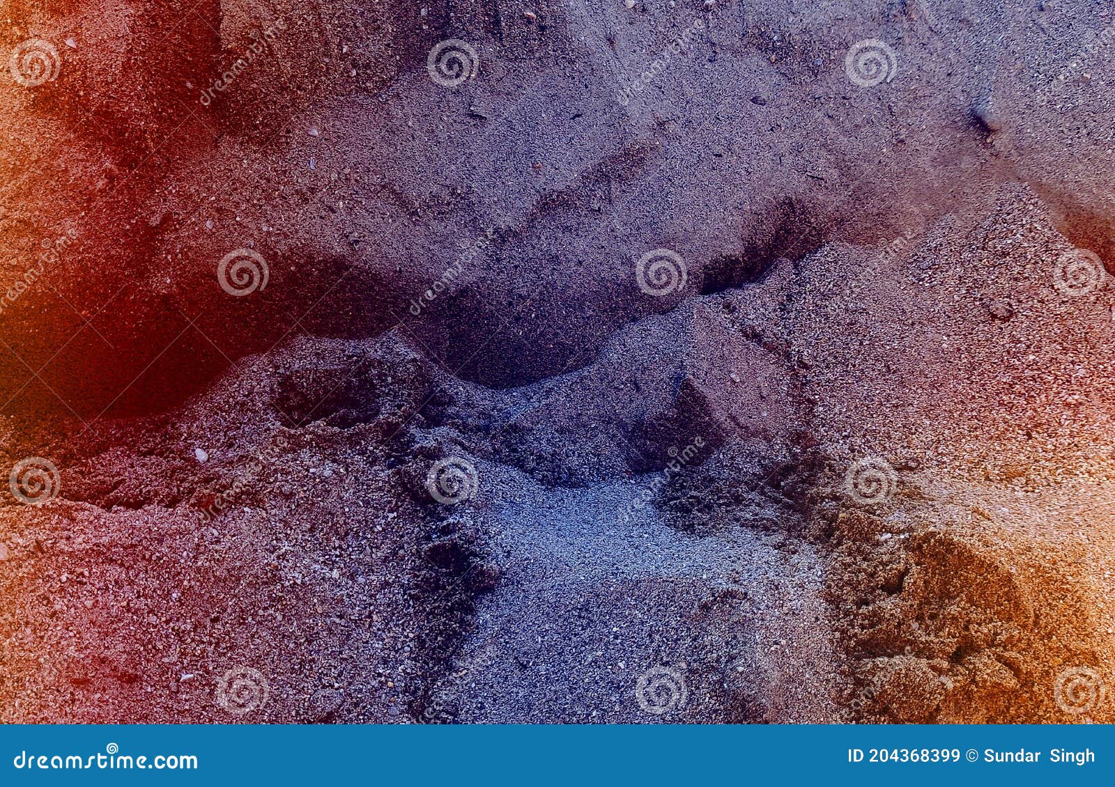 Sand on Colorful Mixture Multi Colors Effects Texture Background ...