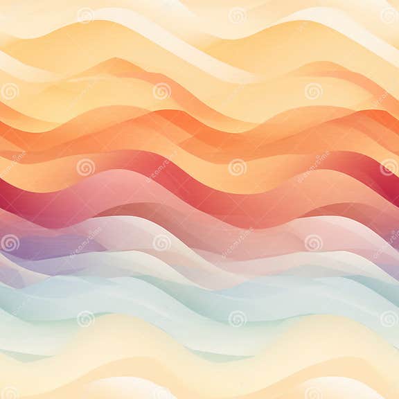 Sand Colours Pastel Background Gradient Stock Illustration ...