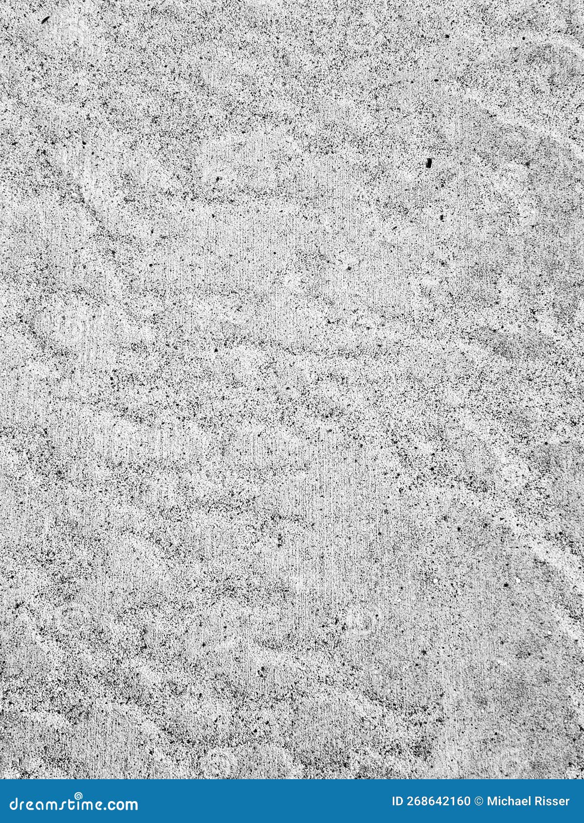 Sand on Concrete Texture and Pattern in Monochrome Stock Photo - Image ...