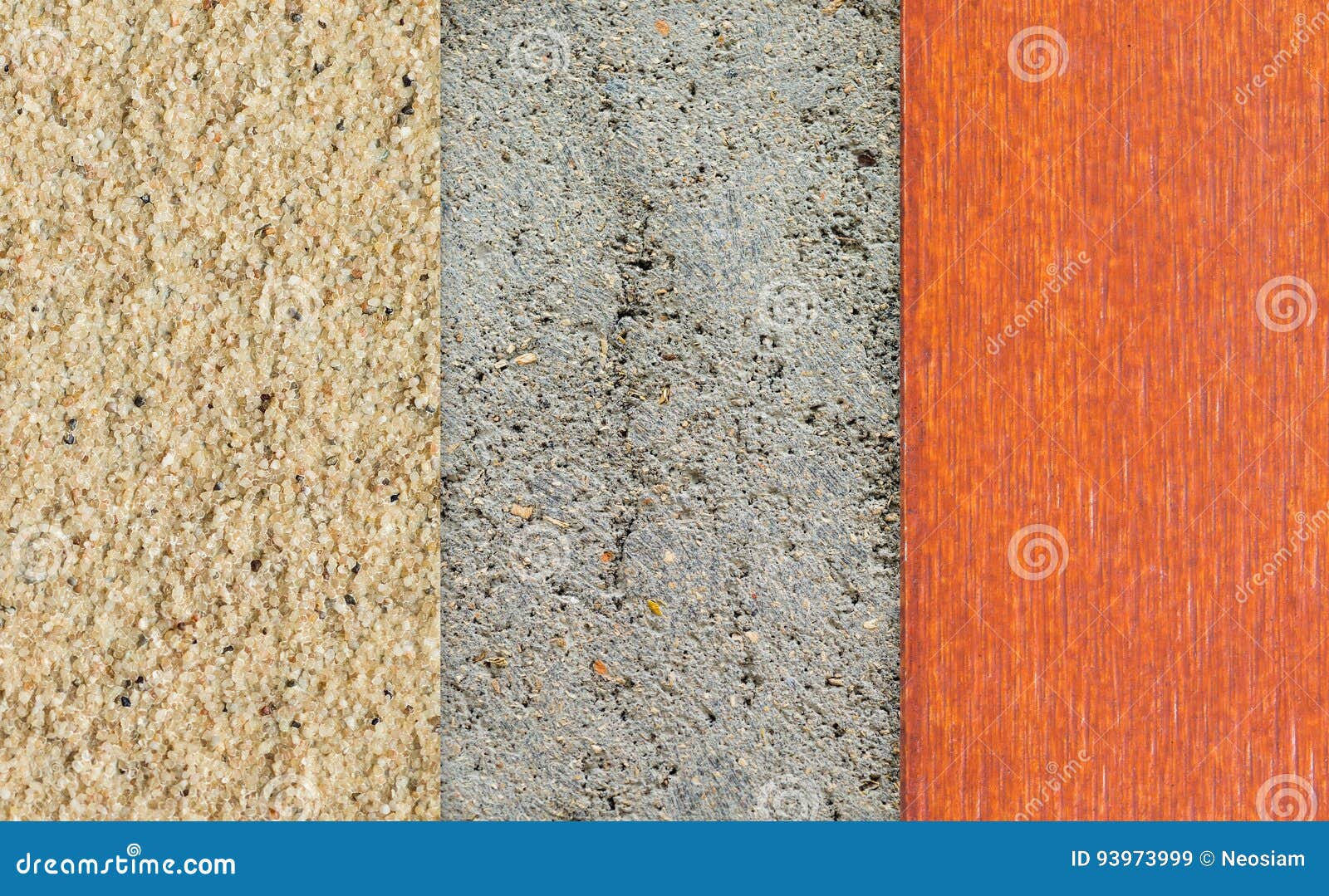 Sand, Concrete, Wood Texture Stock Image - Image of living, green: 93973999