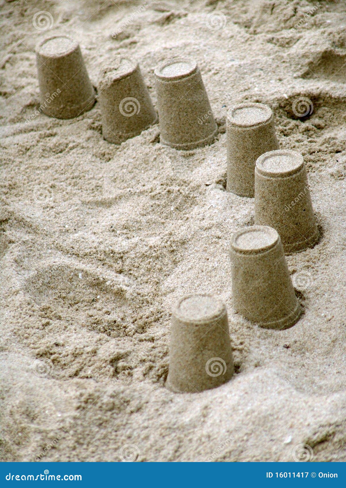 Sand cup shapes stock image. Image of sand, holiday, play - 16011417