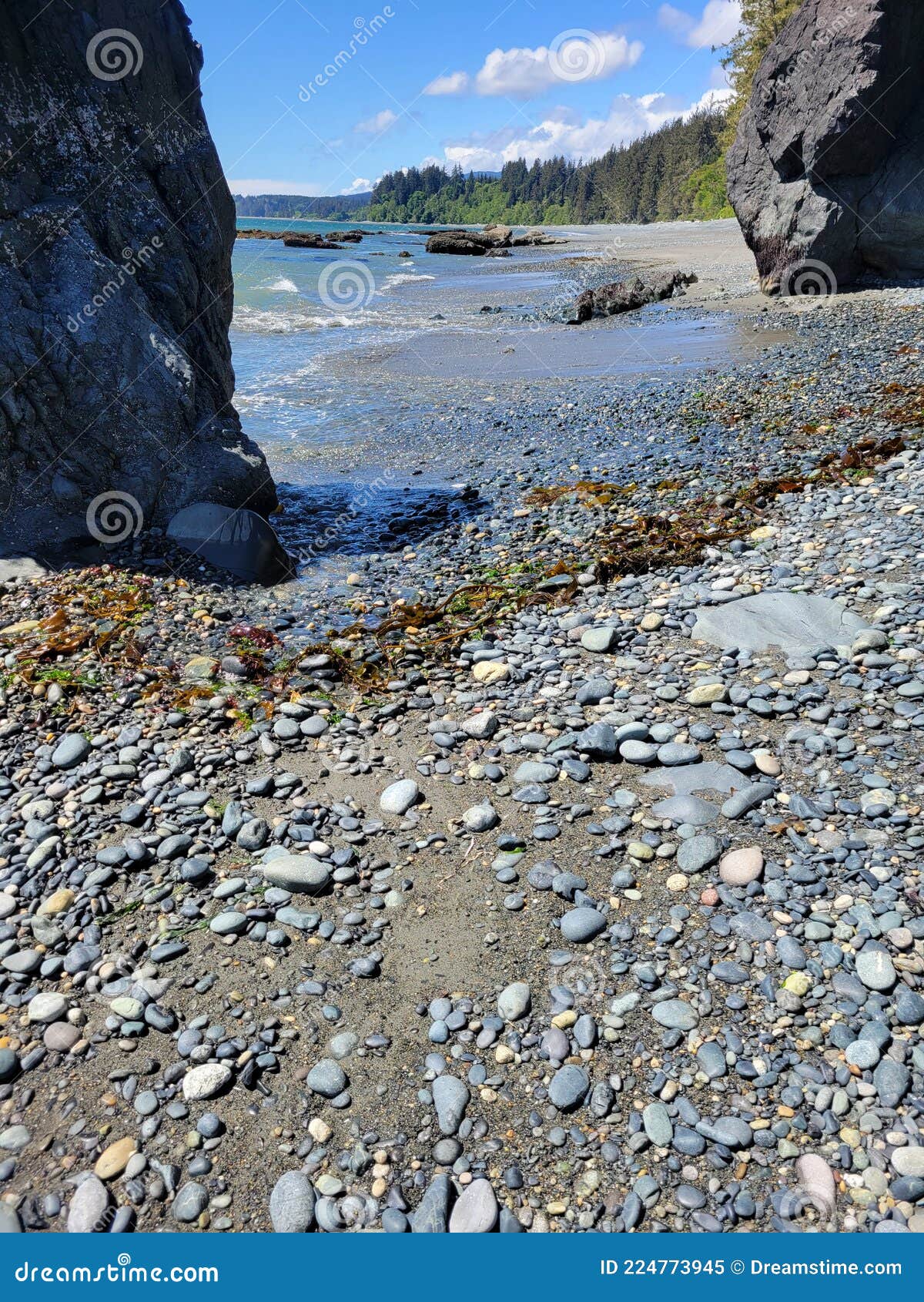 Sand cut stock image. Image of wave, soil, water, ocean - 224773945