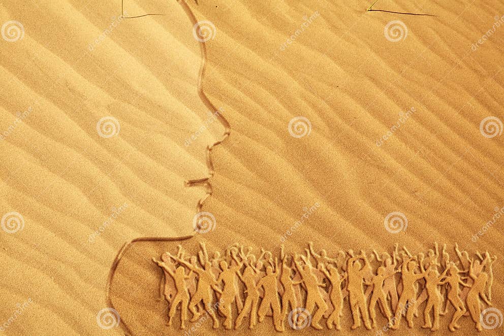 Sand Dance bright idea stock image. Image of horizontal - 10674585