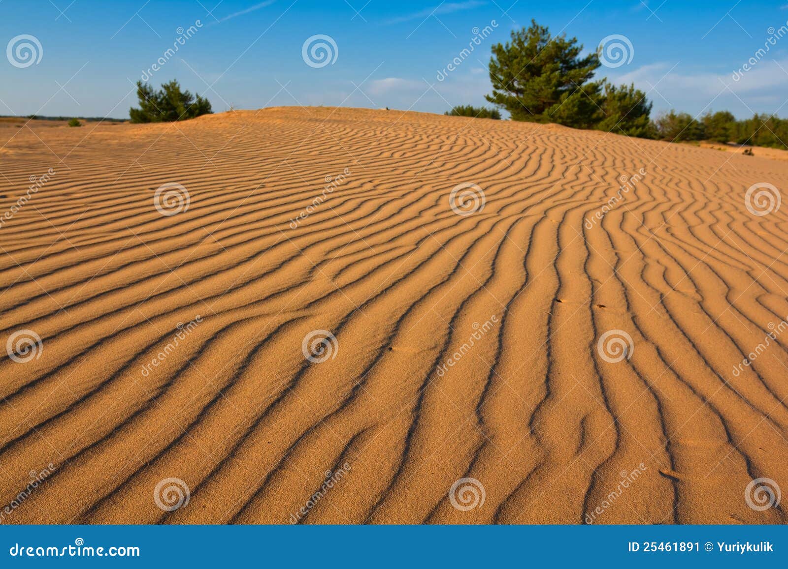 Sand desert stock image. Image of blue, bright, beautiful - 25461891