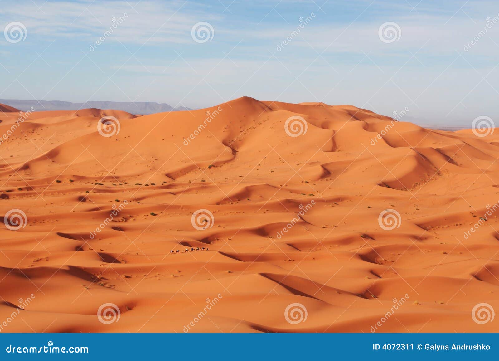 Sand desert stock image. Image of landscape, travel, outdoor - 4072311