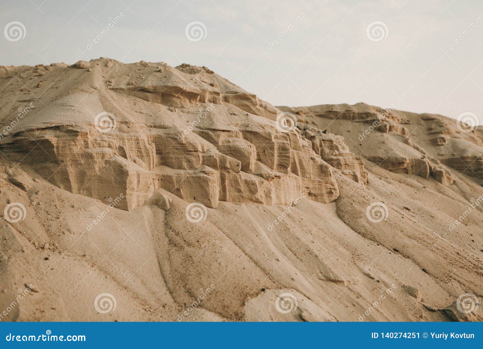 Sand Desert Beach Drought Texture Mountain Canyon Stock Image - Image ...