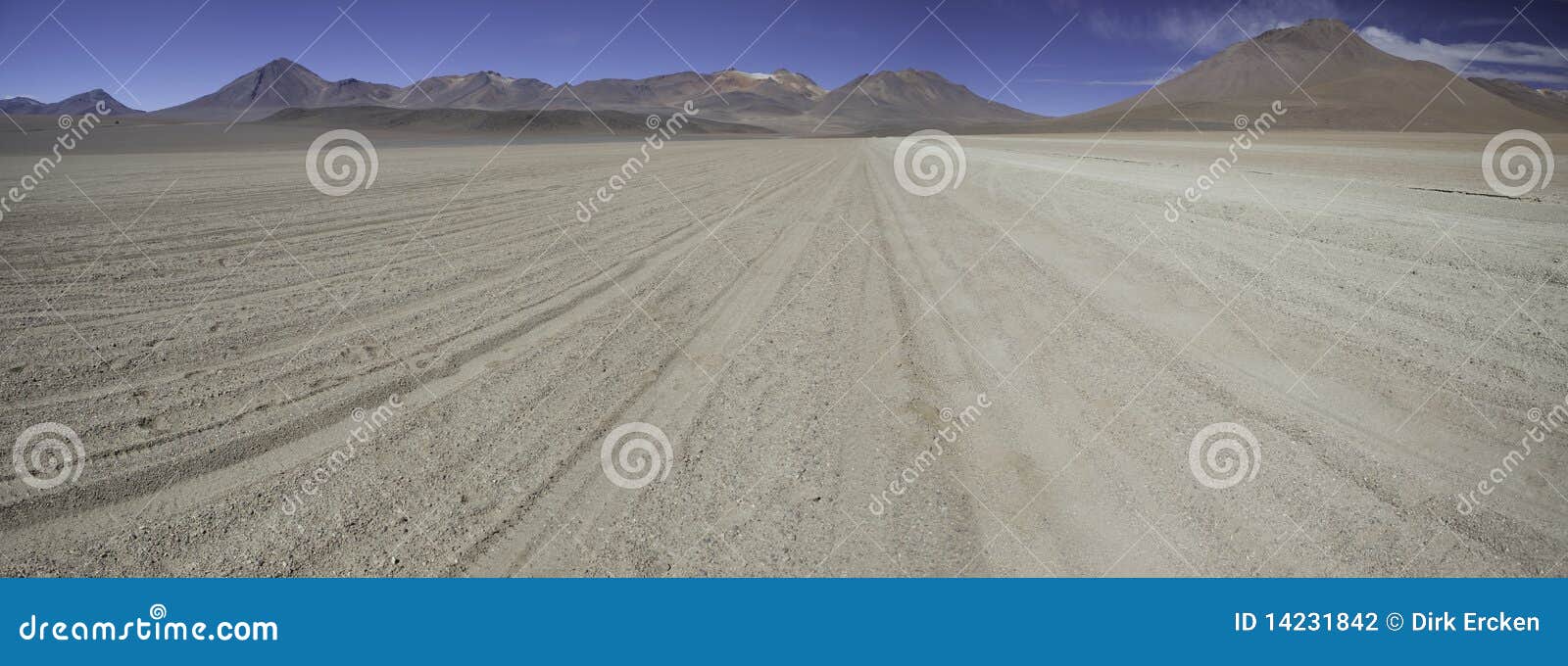 Sand Desert and Mountains in Andes Bolivia Stock Photo - Image of ...