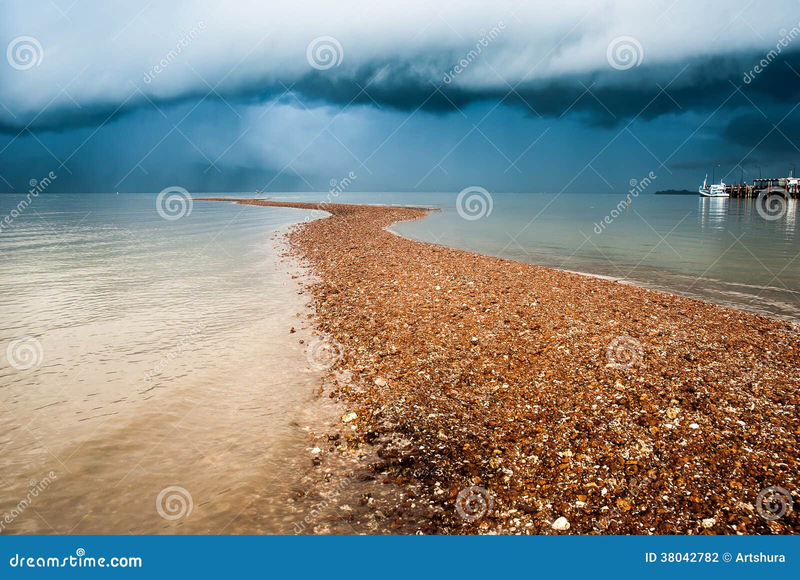Sand dune and rain storm stock photo. Image of holiday - 38042782
