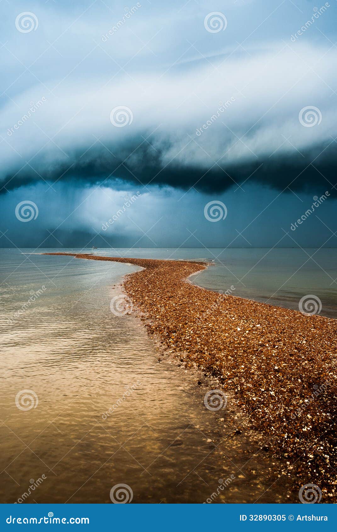 Sand dune and rain storm stock image. Image of ocean - 32890305