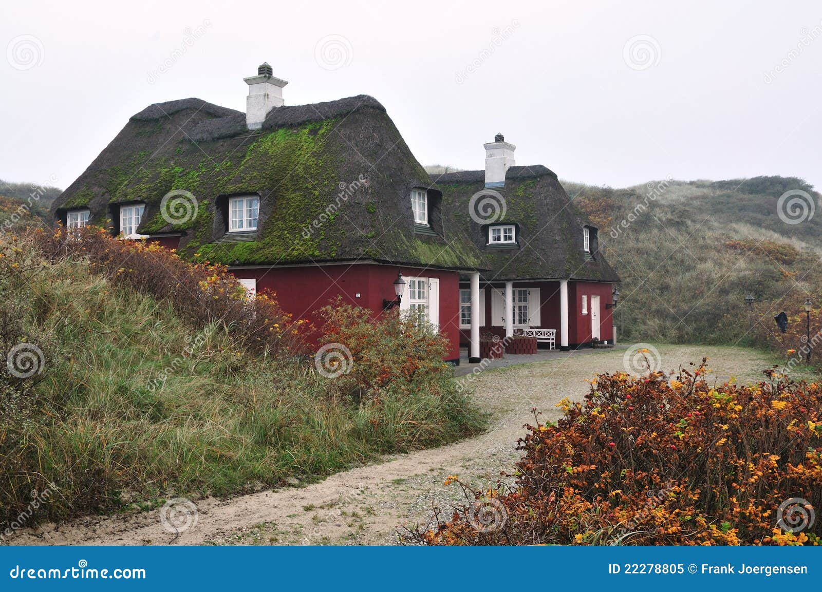 Sand Dunes in Blokhus Denmark Stock Image - Image of hour, ocean: 22278805