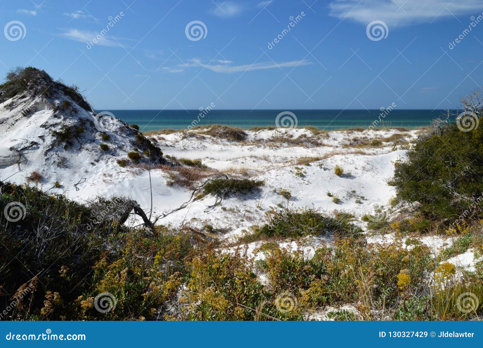 Sand Dunes in Florida Panhandle Stock Image - Image of life, dunes ...