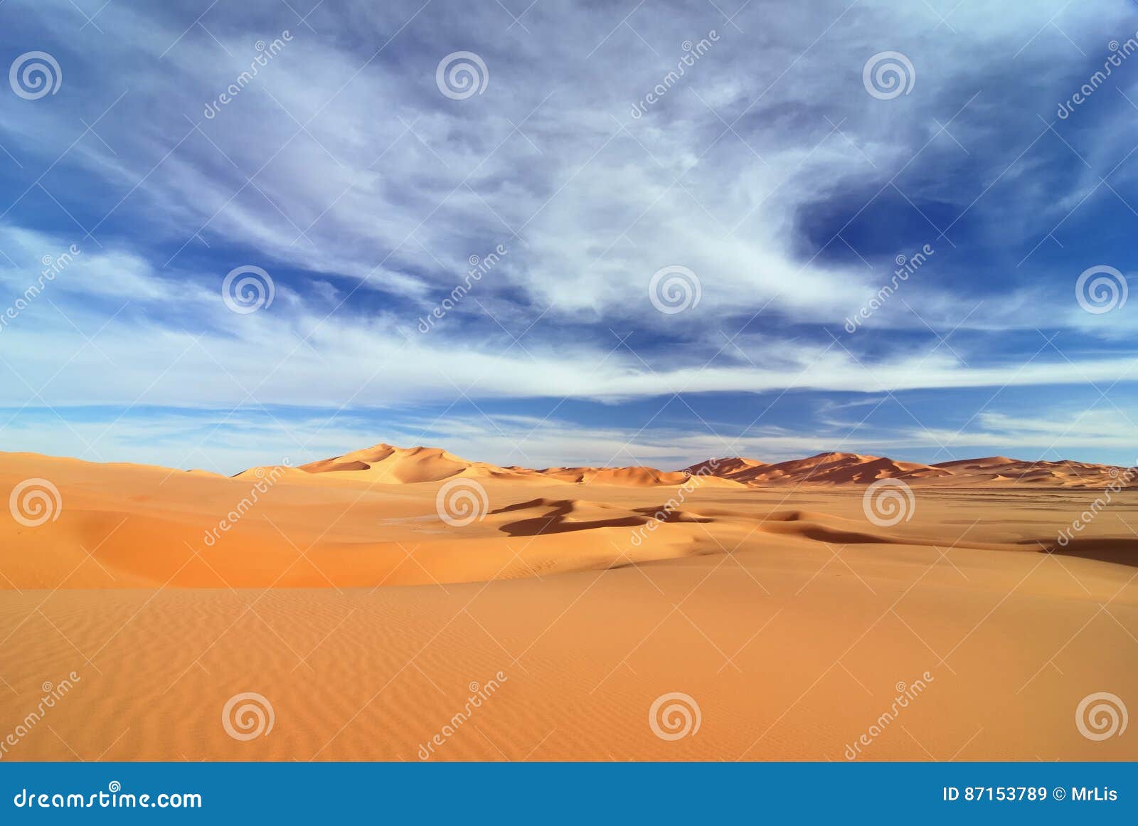 Sand Dunes in Sahara Desert, Libya Stock Image - Image of sunset, libya ...