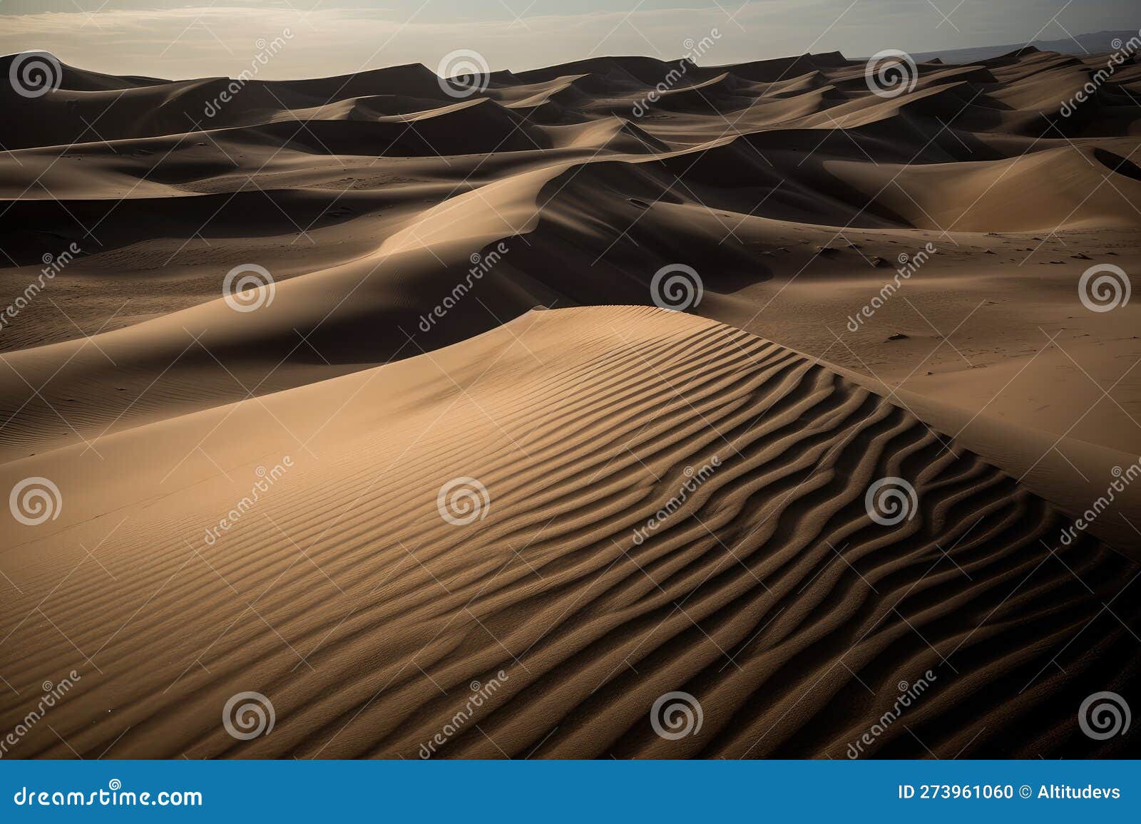 Sand Dunes in Shifting and Constantly Changing Patterns with the Wind ...