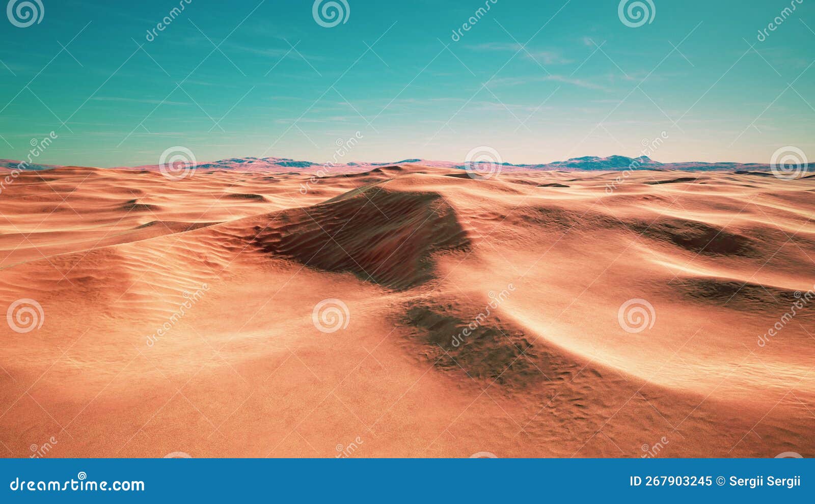Sand Dunes at Sunset in the Sahara Desert in Libya Stock Image - Image ...