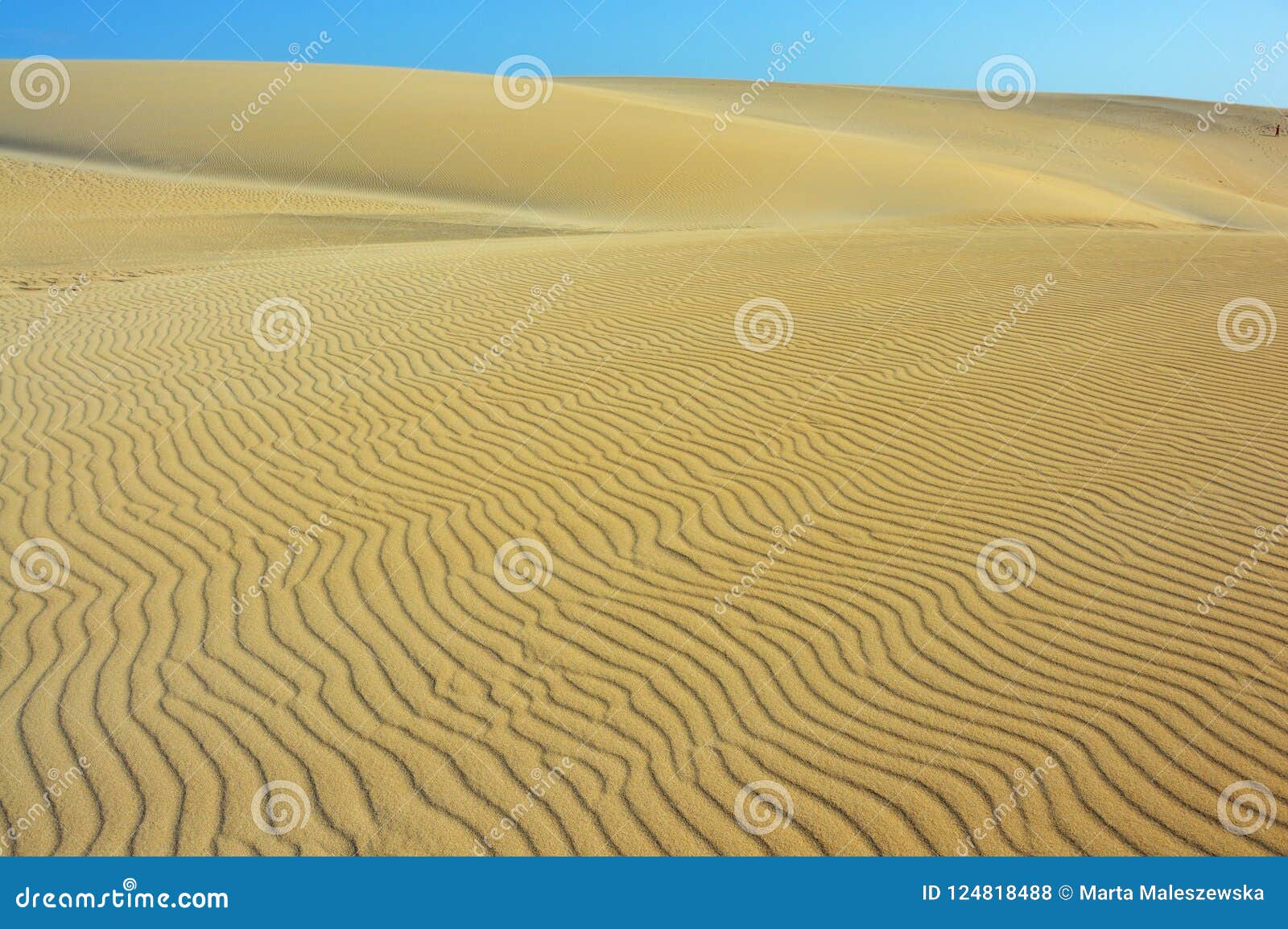 Art of sand patterns stock photo. Image of sand, europe - 124818488