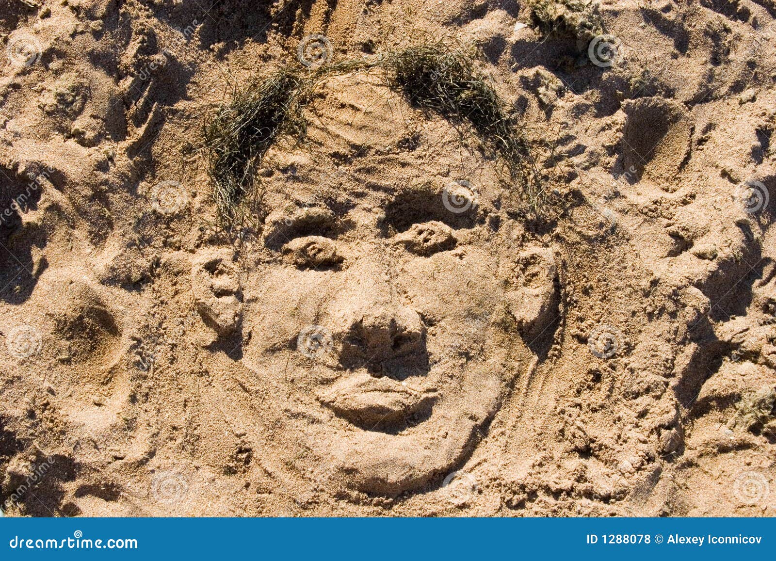 Sand Face Picture. Image: 1288078