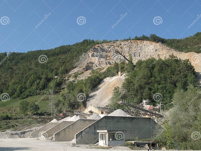 Sand factory stock image. Image of sand, lapidary, production - 3250107