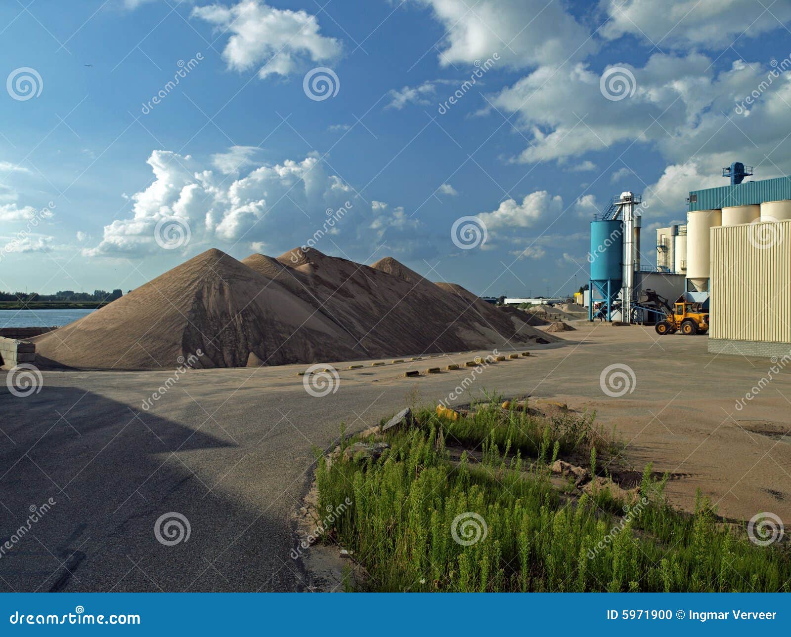 Sand Factory Royalty-Free Stock Image | CartoonDealer.com #5971900