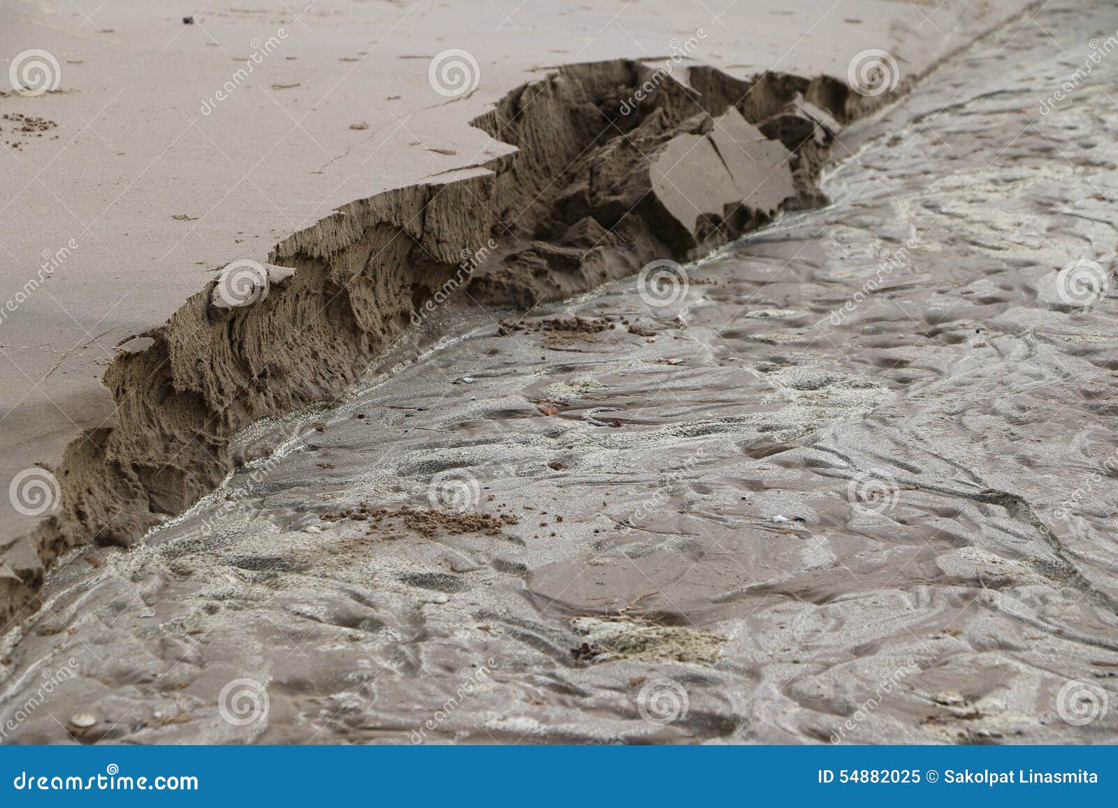 Sand Fall stock image. Image of lifeless, edge, land - 54882025