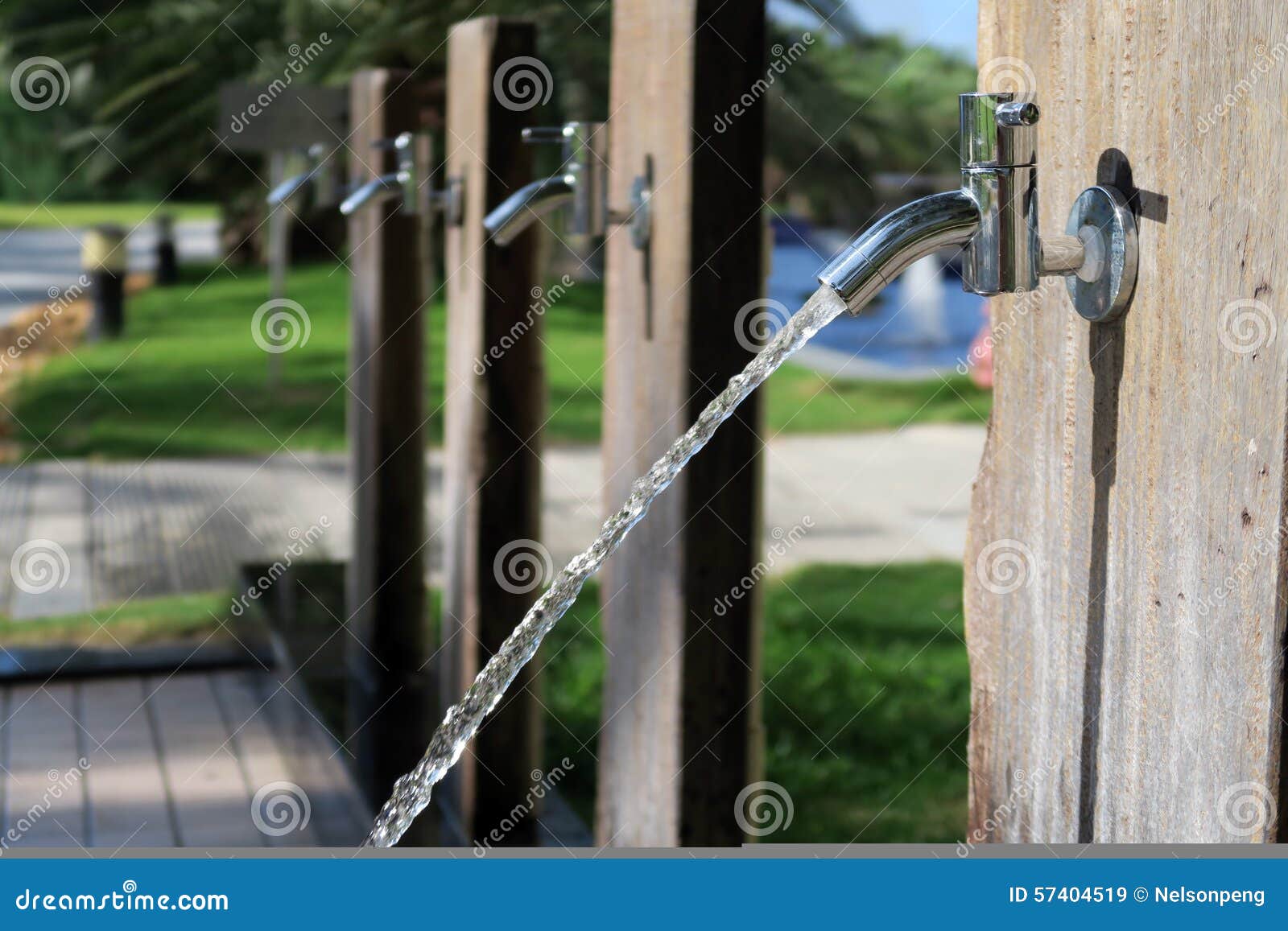Sand flushing taps stock image. Image of faucet, flush - 57404519