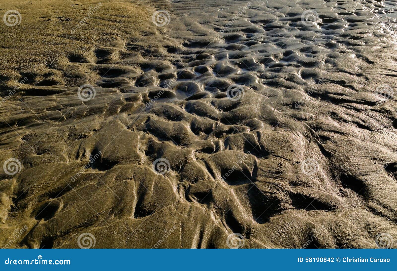 Sand forms stock photo. Image of granular, dangerous - 58190842