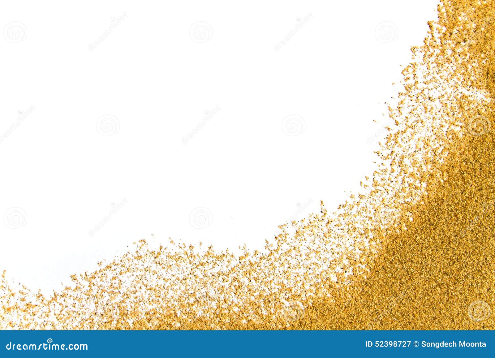 Sand frame on white stock image. Image of areia, message - 52398727