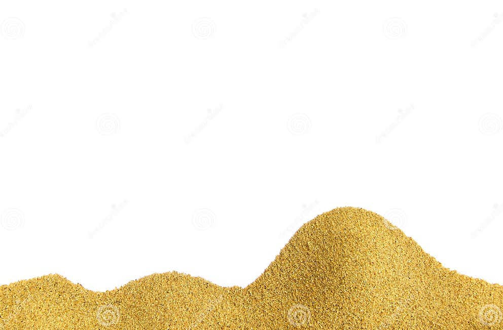 Sand frame on white stock image. Image of holiday, sand - 52401763