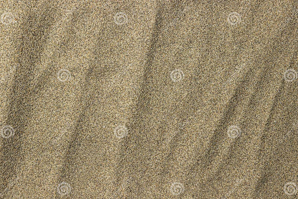 Sand in Full Screen As a Background for the Image. Stock Photo - Image ...