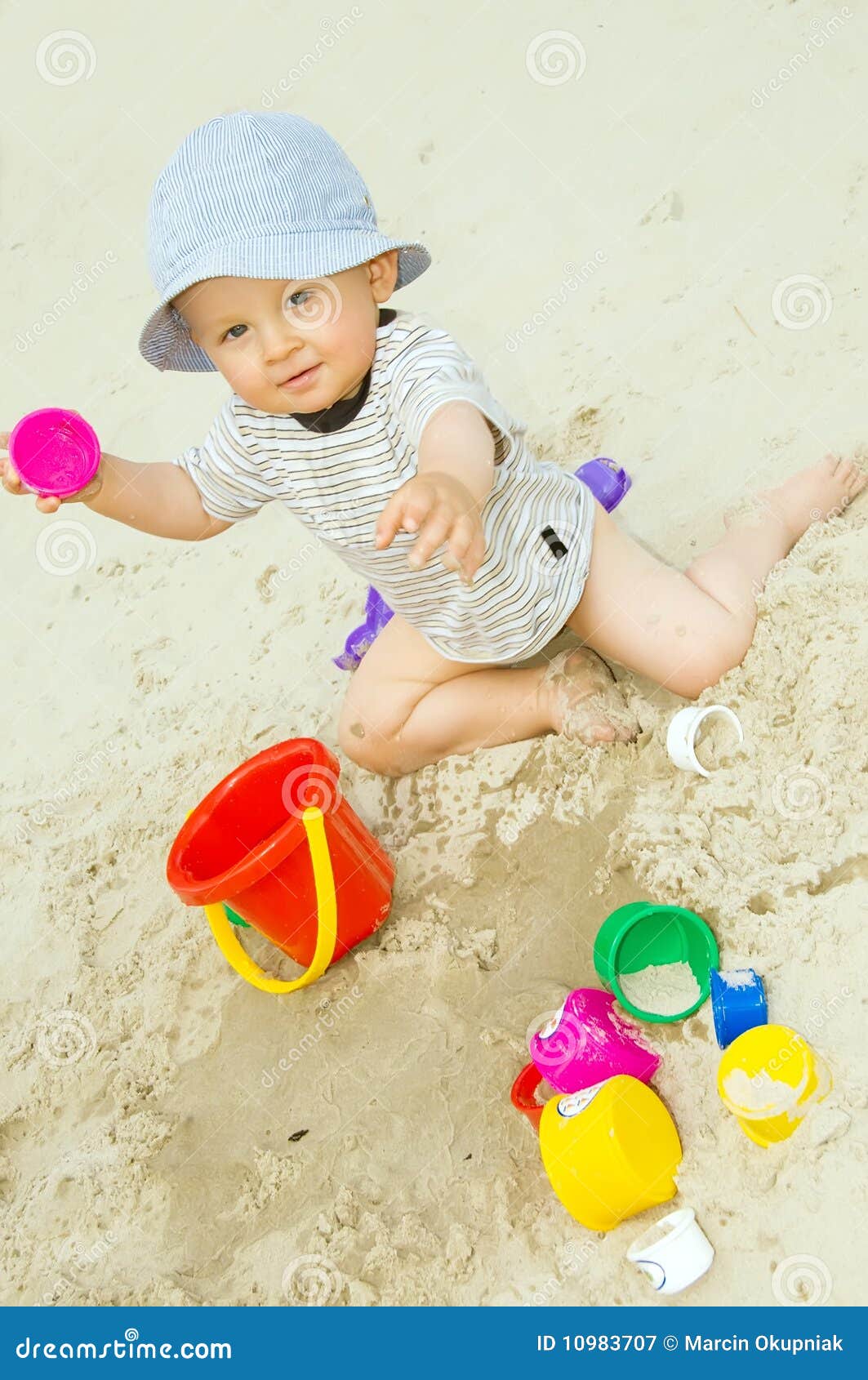 Sand fun stock image. Image of toys, child, shapes, sand - 10983707