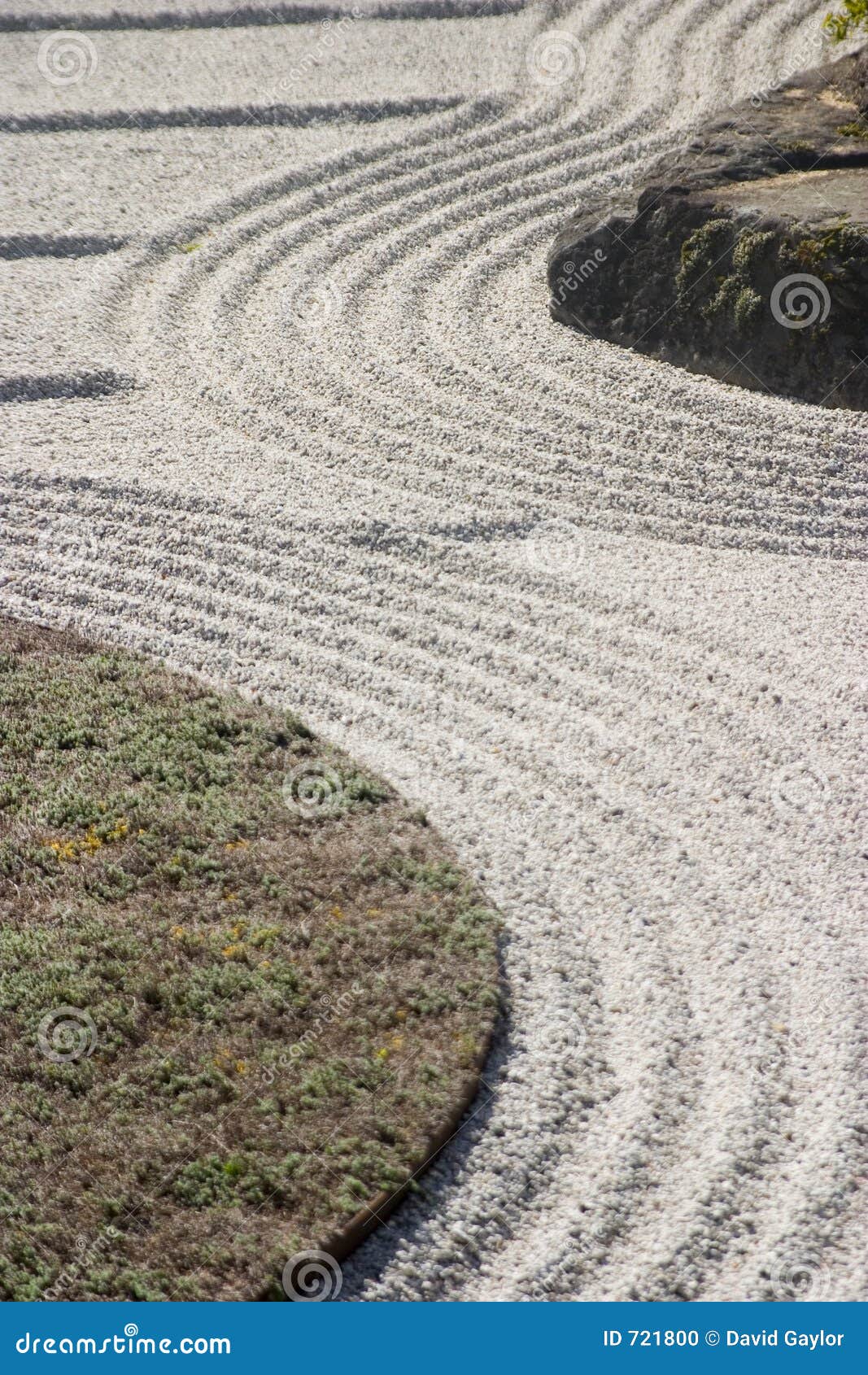 Sand garden stock photo. Image of rocks, neat, peaceful - 721800