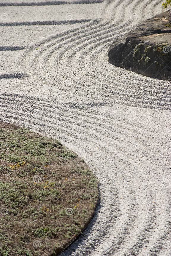 Sand garden stock photo. Image of rocks, neat, peaceful - 721800