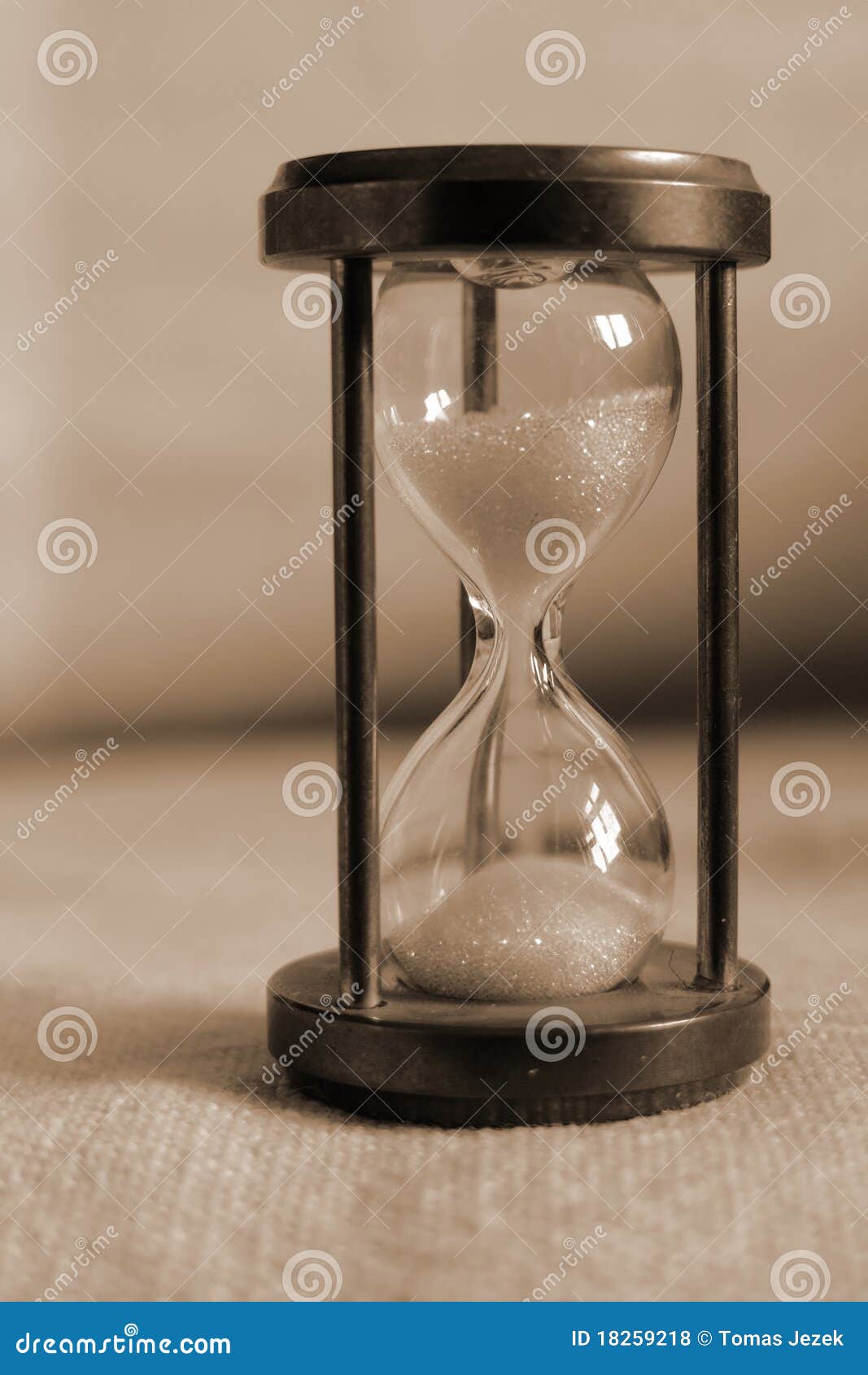 Sand glass stock photo. Image of hour, play, isolated - 18259218