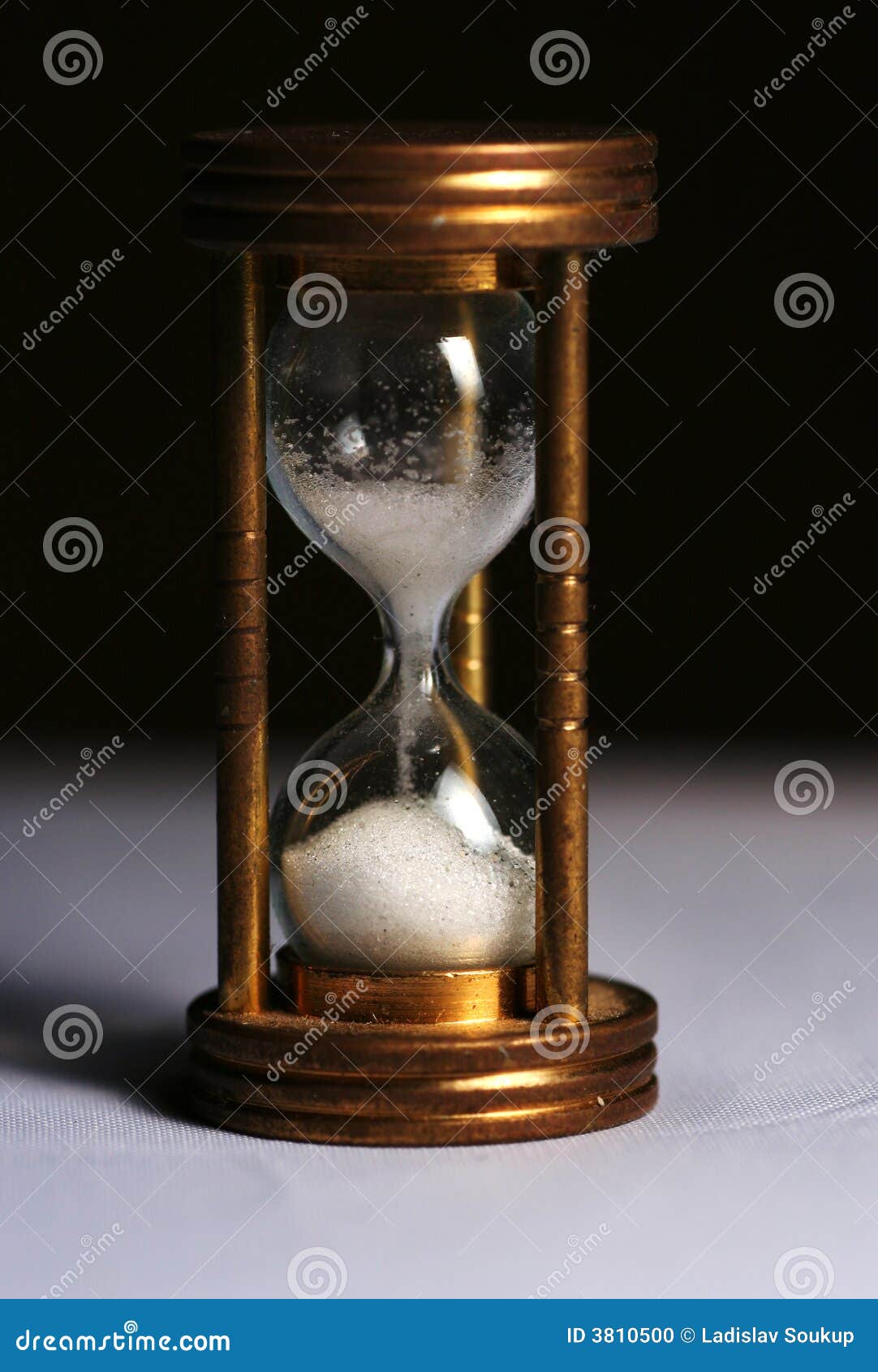 Sand glass stock photo. Image of running, temporally, small - 3810500