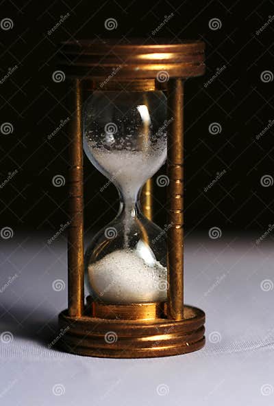 Sand glass stock photo. Image of running, temporally, small - 3810500