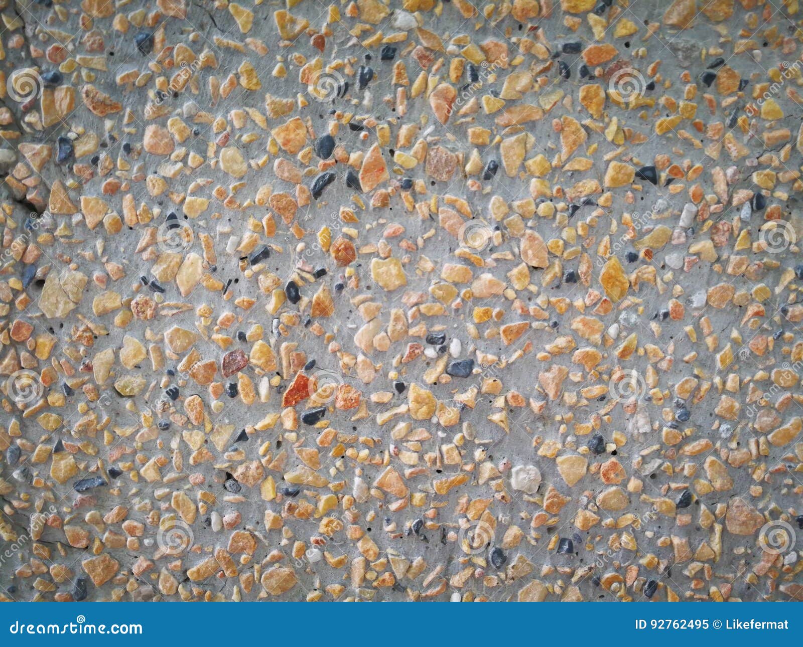 Sand and gravel wall stock image. Image of sand, texture - 92762495