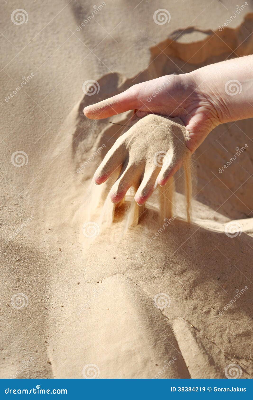 Sand in the hand stock image. Image of skin, beige, north - 38384219