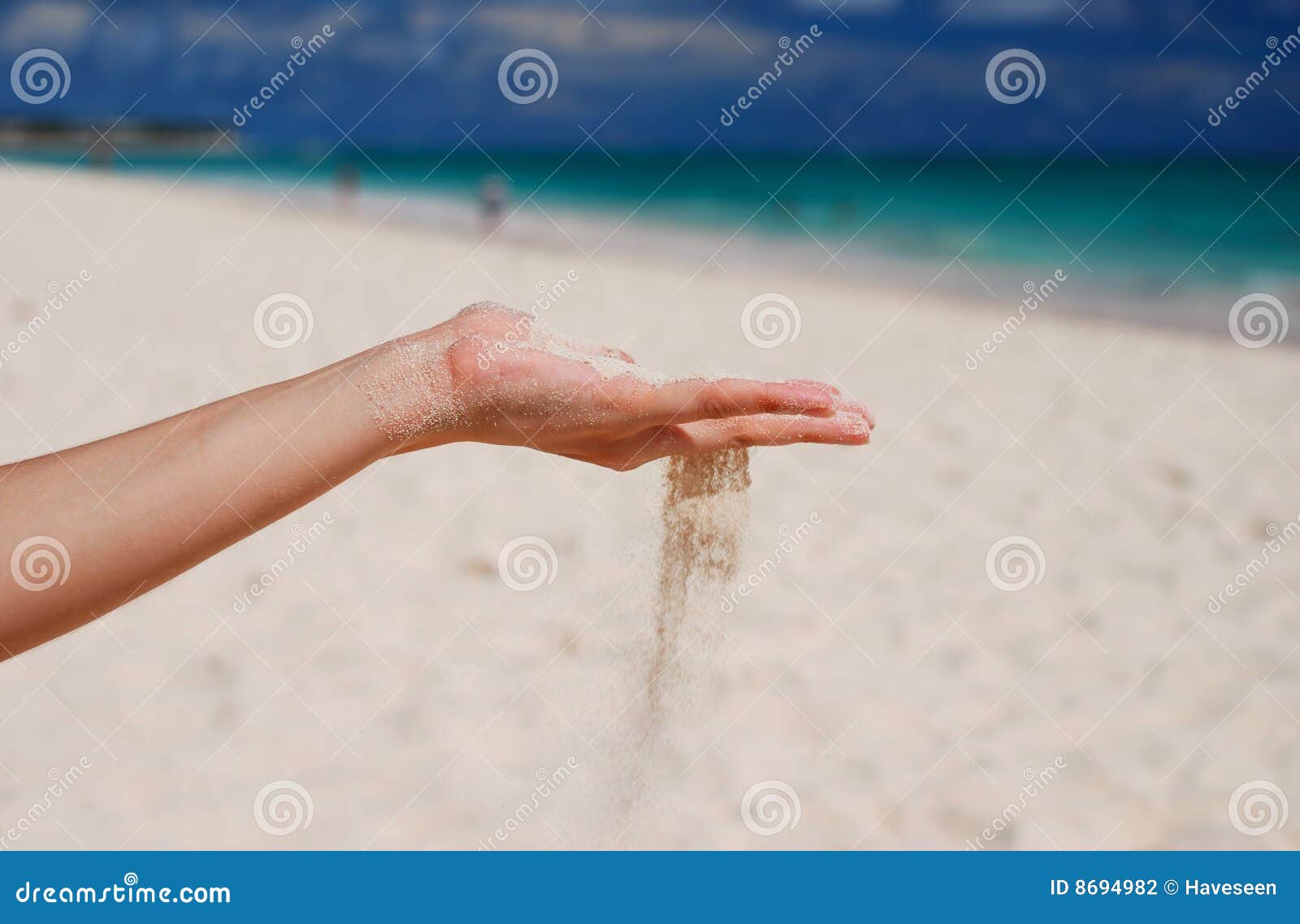 Sand in hand stock photo. Image of destinations, scenic - 8694982