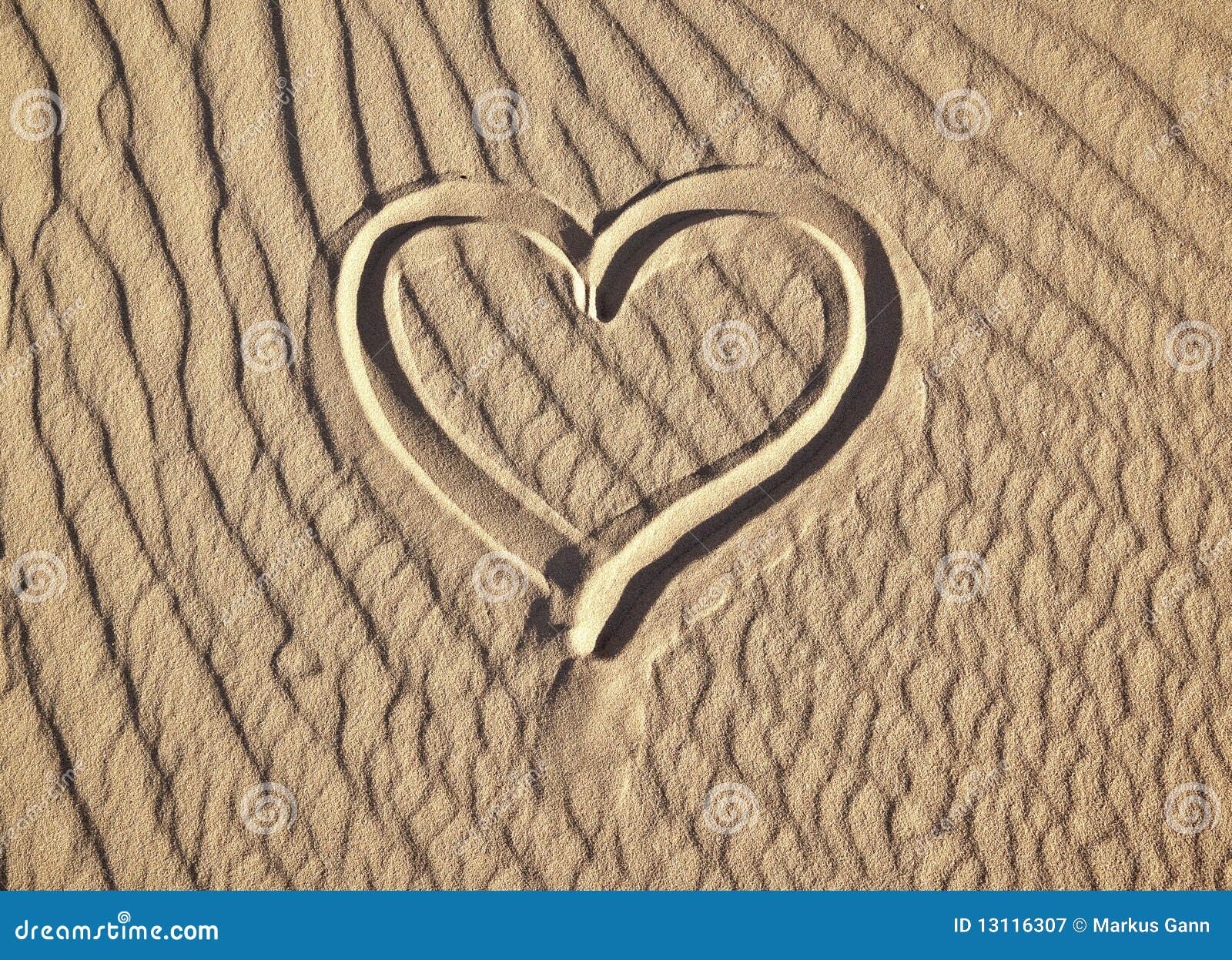 Sand heart stock image. Image of relax, scene, beach - 13116307