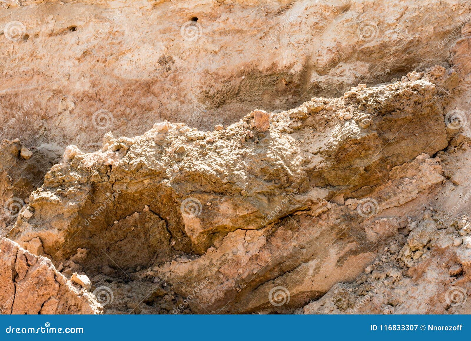 Sand Hill, Developed Sand Pit, Place for Construction Site ...