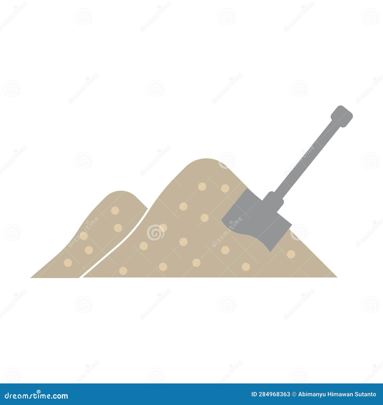 Sand icon vector stock vector. Illustration of hotel - 284968363